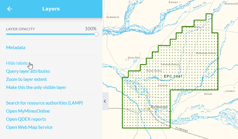 How to manage layers - GeoResGlobe